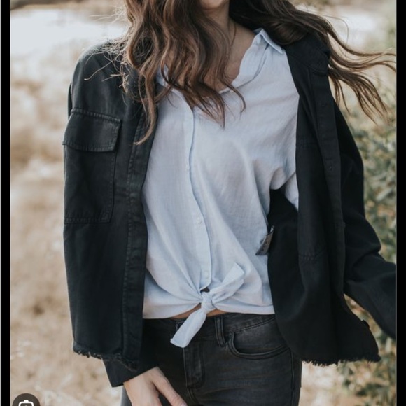 Carly Jean Los Angeles | Jackets & Coats | Carly Jean Los Angeles Black ...